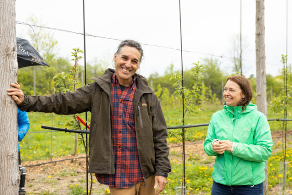 Aller aux pommes… bios - Caribou