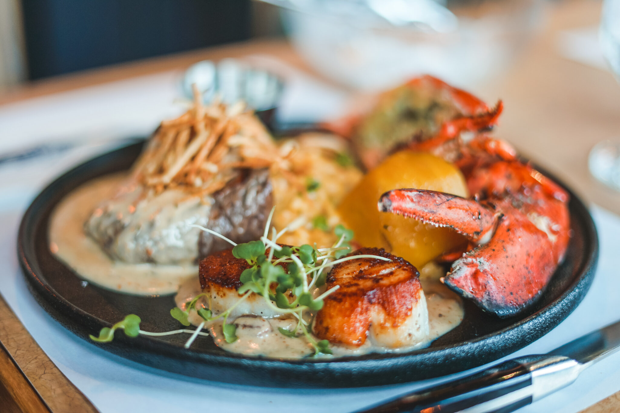 Trois restaurants pour déguster la Gaspésie gastronomique - Caribou